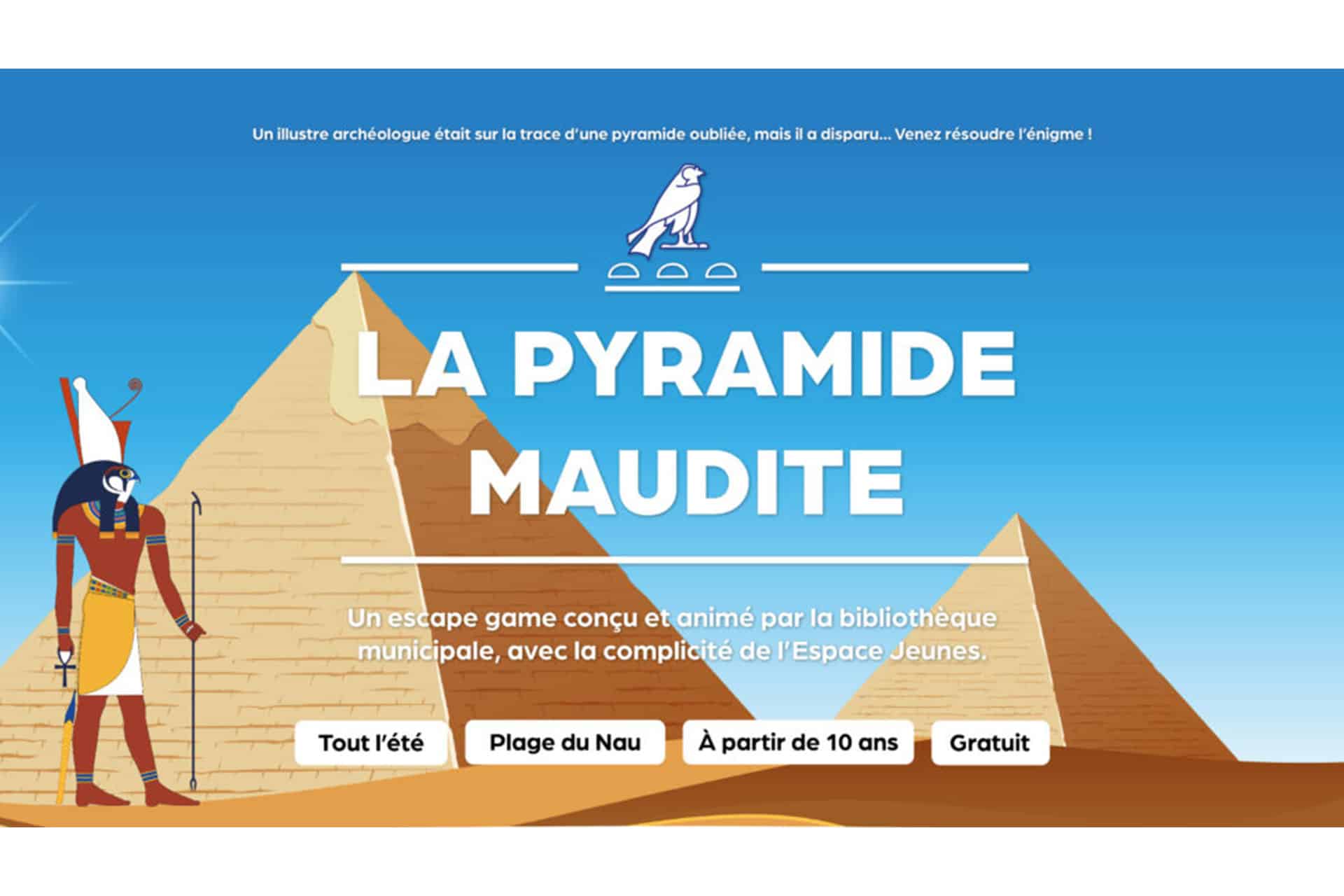 La Pyramide maudite - Escape Game - Le Pouliguen
